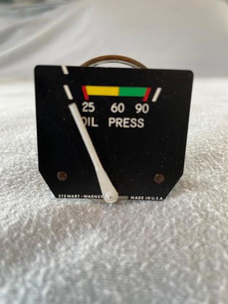 Piper PA28 Oil Pressure Gauge-NEW Old Stock