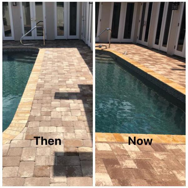 Commercial & Residential Brick Paver Cleaning and Sealing Services
