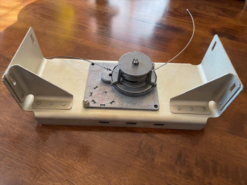 King KM 275 Autopilot YAW Servo Mount And Mounting Bracket. Used.