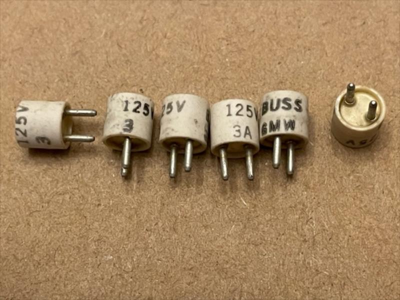 Bussmann GMW3A Radial Micro Fuses. New.