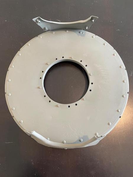 McCauley, Cessna 180 & 185 Aft Bulkhead 2-Blade Assembly. Used.