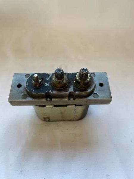 Cessna, Piper Ground Service Plug Receptacle. As Removed.