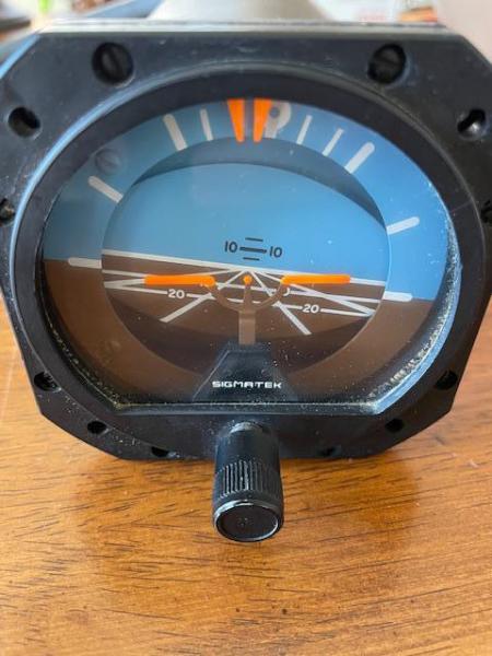 Sigma-Tek 5000B-36 Attitude Gyro. Used.