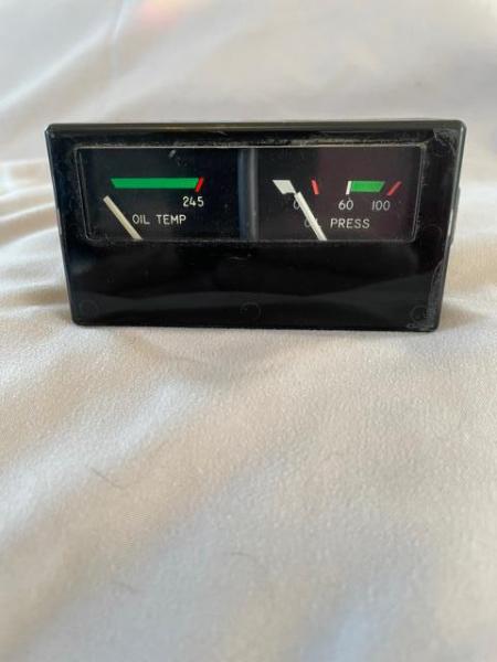 Cessna 172M-N & Cessna 152 Oil Temp & Oil Pressure gauge cluster ...