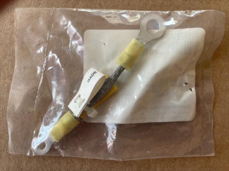 Cessna Single Engine Rudder Bonding Strap. New.