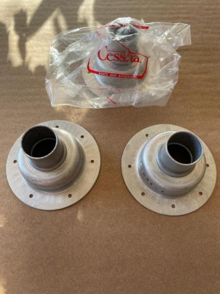 Cessna 172 Forward Fuselage Avionics Cooling Vent Adapter. New Old Stock.