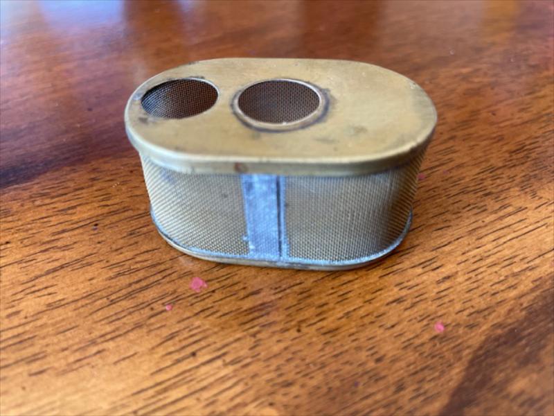 Cessna Fine Fuel Strainer Filter. Used.