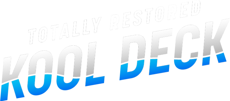 Totally Restored Kool Deck In Palm Desert CA