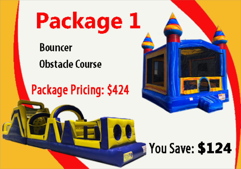 Package Pricing - Bounce Around Inflatables, LLC.