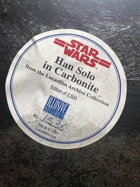 Life Size Han Solo in Carbonite Illusive Concepts